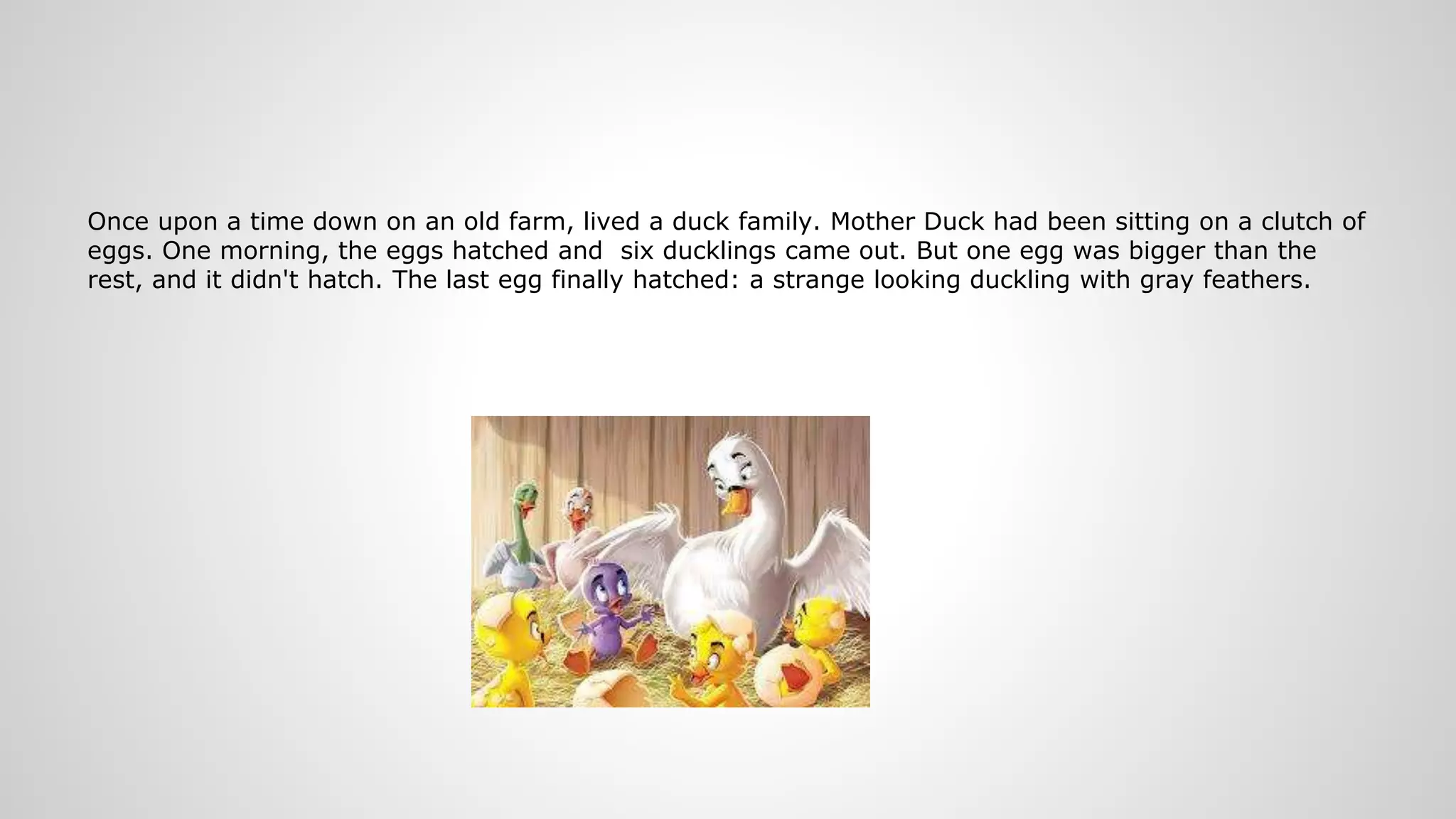 The ugly duckling- | PPTX