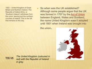 The uk | PPT