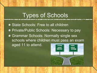 The uk education system | PPTX