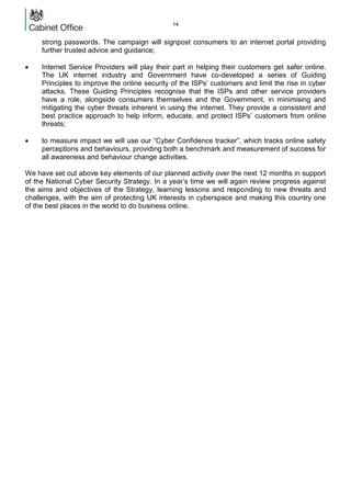 The UK National Cyber Security Strategy | PDF
