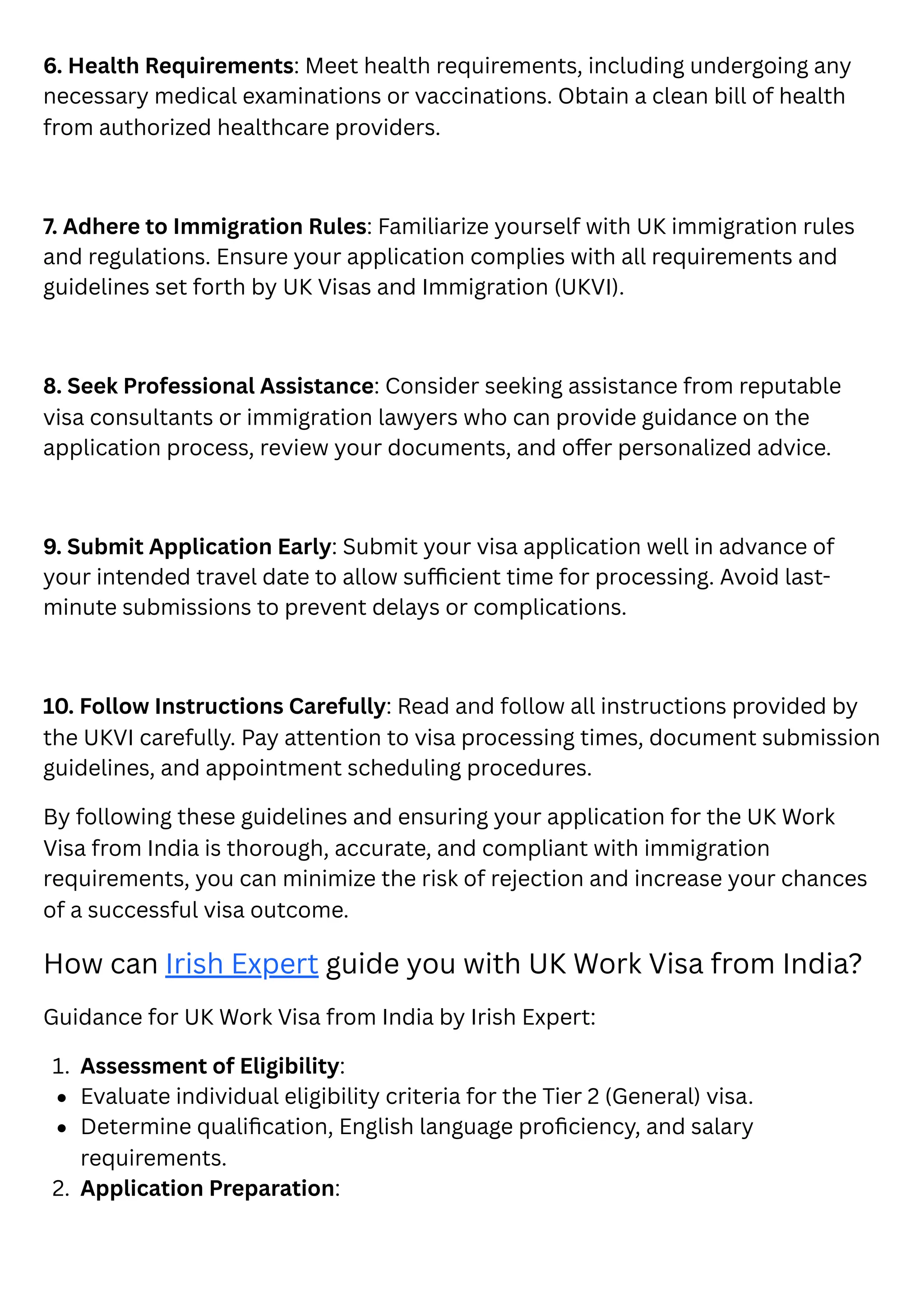 The UK offers several types of work visas, each catering to different kinds of employment and ...