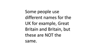 The U.K Project | PPTX