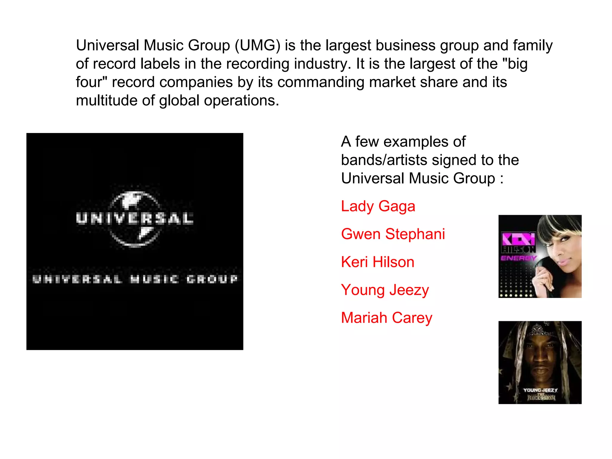 The UK’s 4 Major Record Labels | PPT