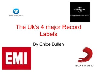 The UK’s 4 Major Record Labels | PPT