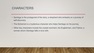 THE ULCHEMIST.pptx | Fiction | Books and Literature