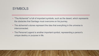 THE ULCHEMIST.pptx | Fiction | Books and Literature