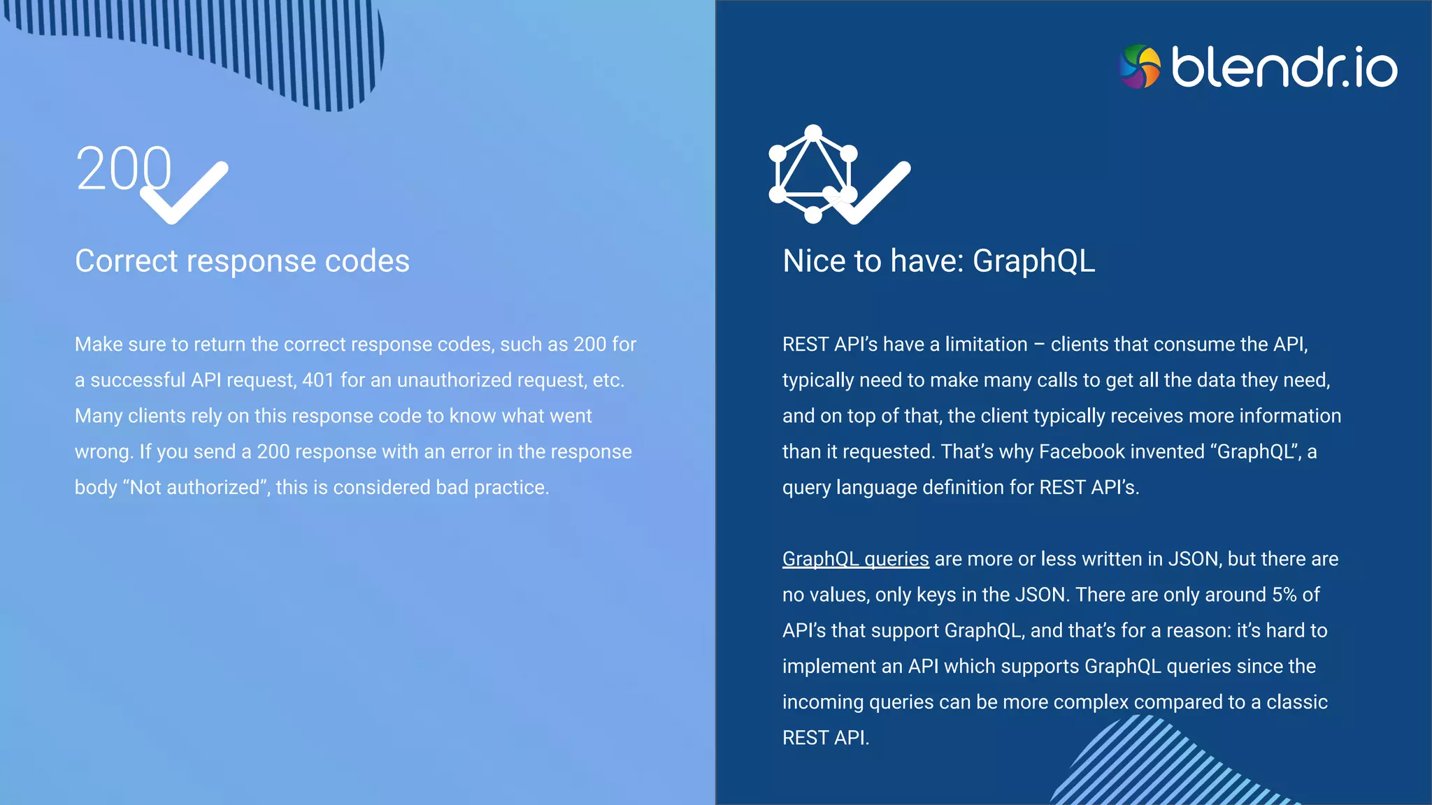 The ultimate api checklist by Blendr.io
