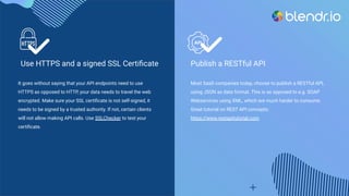 The ultimate api checklist by Blendr.io | Web Development | Internet