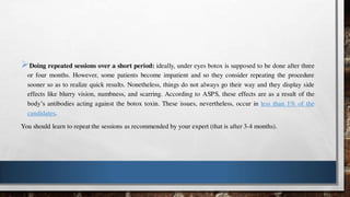 The ultimate botox under eyes guide | PPT