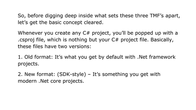 The Ultimate Cheat Sheet On Net Core Net Framework And Net Standard Ppt
