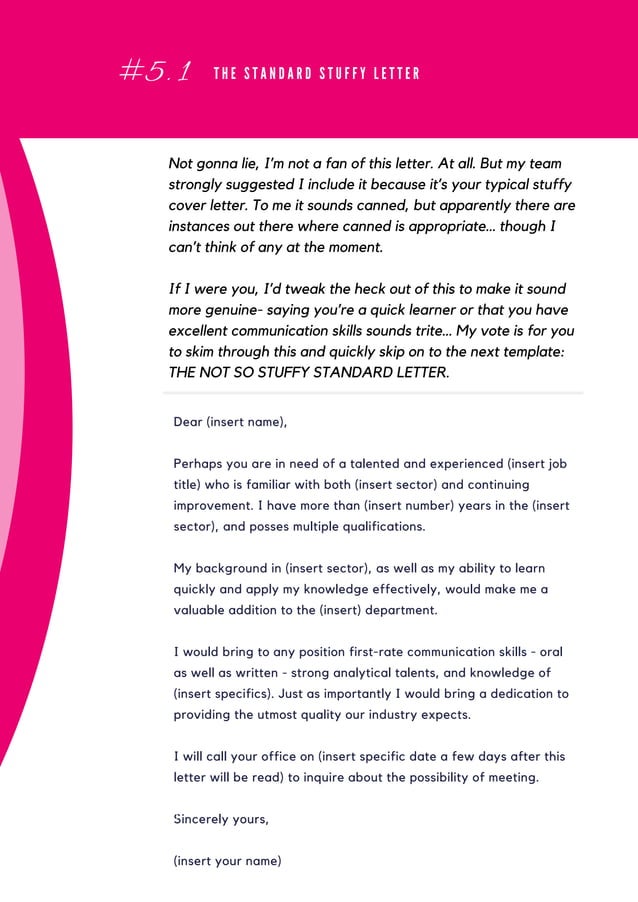The Ultimate Cover Letter Guide Pdf