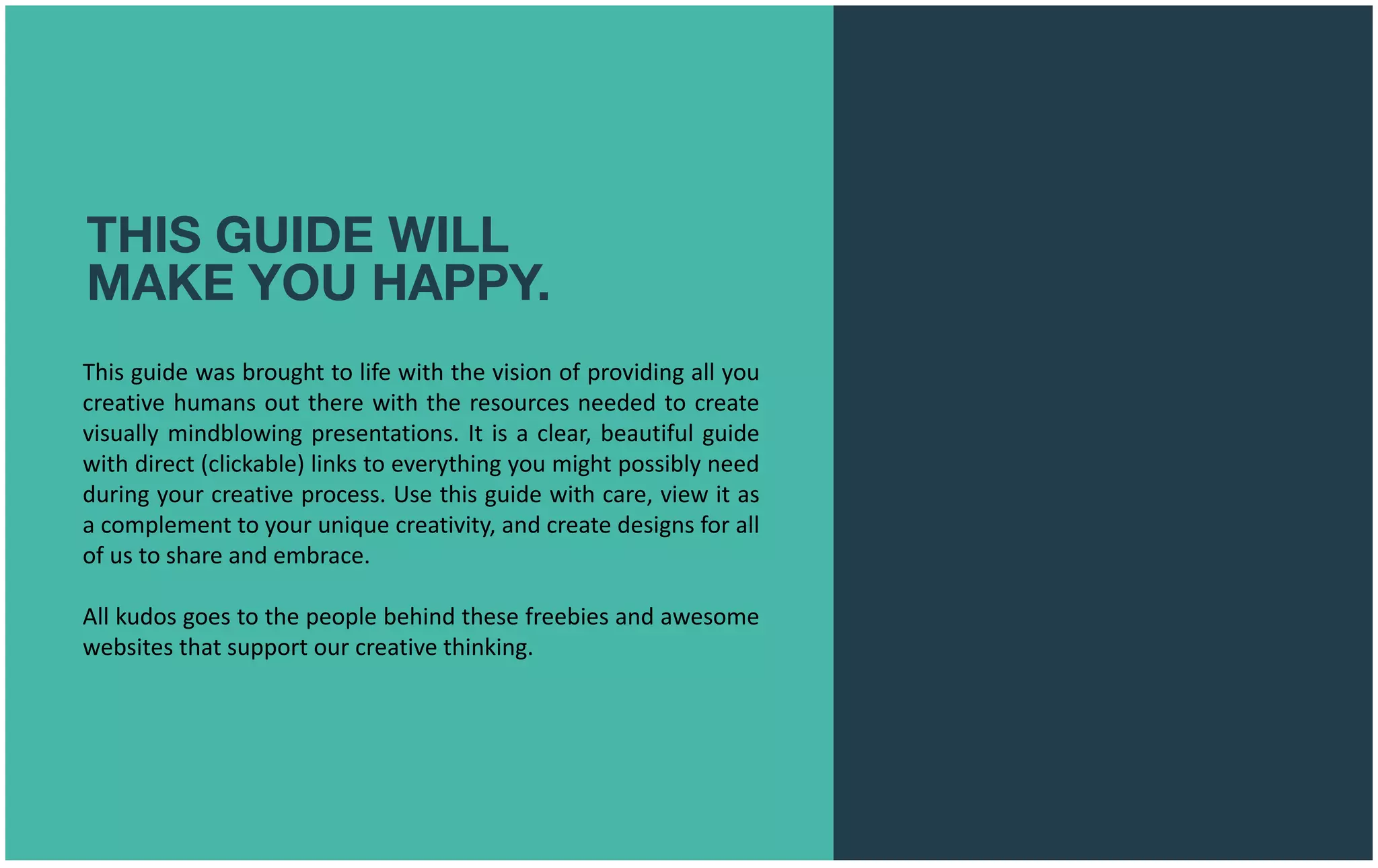 The Ultimate Freebies Guide for Presentations by @damonify | PPT