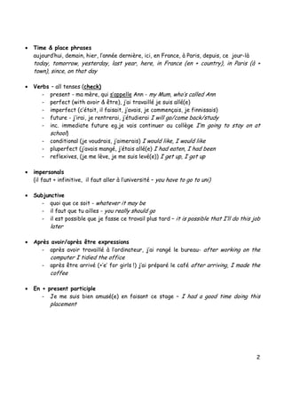 The ultimate french guide for gcse | PDF