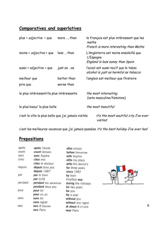 The ultimate french guide for gcse | PDF