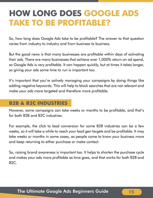 The Ultimate Google Ads Beginners Guide.pdf | Internet for Beginners ...