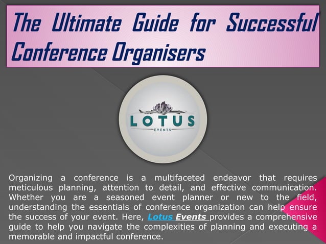 The Ultimate Guide for Successful Conference Organisers.pptx