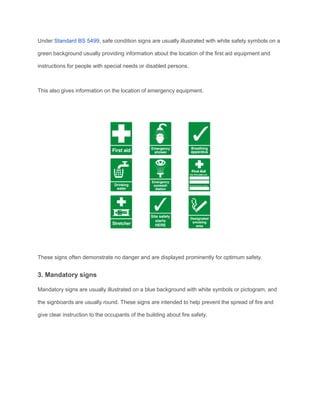 The ultimate guide on fire safety signs | PDF
