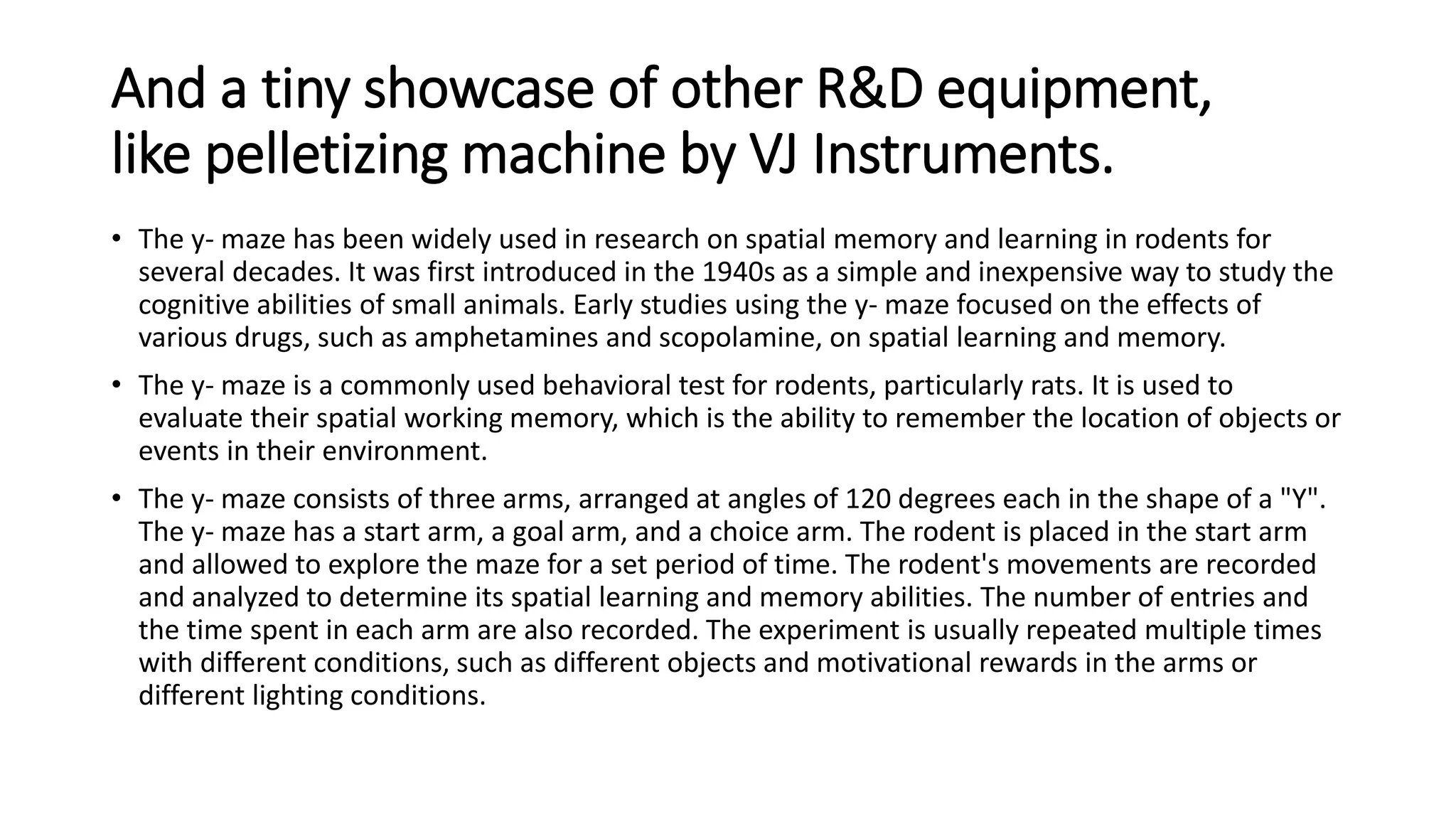 The Ultimate Guide Over the past few years, the use of Y maze in this ...