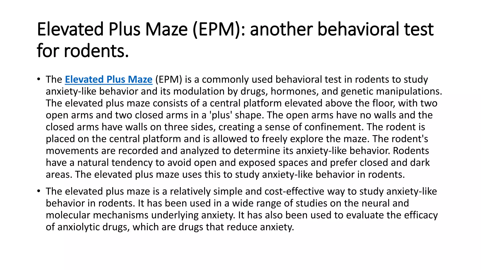 The Ultimate Guide Over the past few years, the use of Y maze in this ...