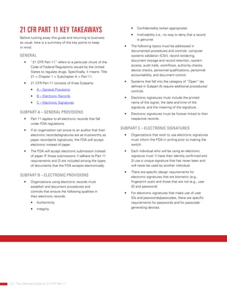 CSV Ultimate Guide to 21 CFR Part 11_KHLS | PDF