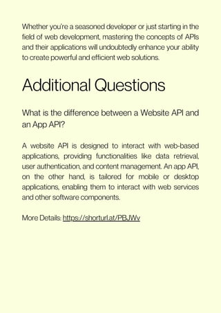 The Ultimate Guide to APIs in Web Applications Key Concepts Demystified.pdf