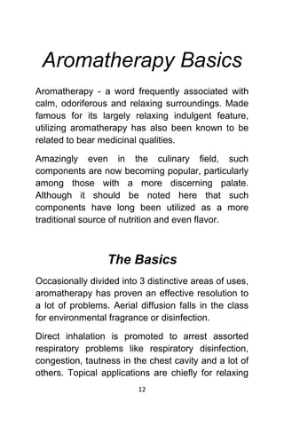 The ultimate guide to aromatherapy | PDF