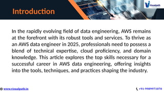 The Ultimate Guide to AWS Data Engineering Training.pptx