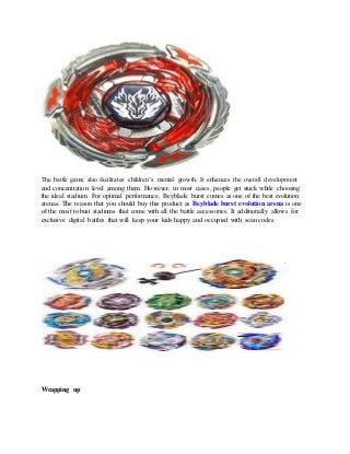 The ultimate guide to beyblade burst evolution arena