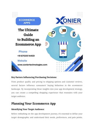 The Ultimate Guide to Building an Ecommerce App | PDF | Web Development ...