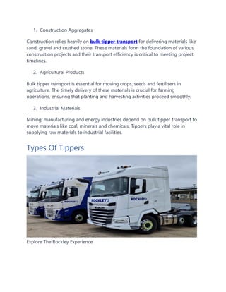 The Ultimate Guide To Bulk Tipper Transport - Everything You Need To ...