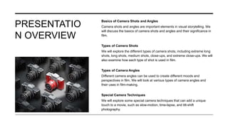 The Ultimate Guide to Camera Shots, Photography! | PPTX
