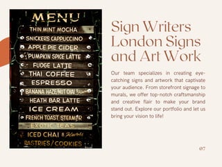 The Ultimate Guide to Chalkboard Sign Writing Excellence. | PPT