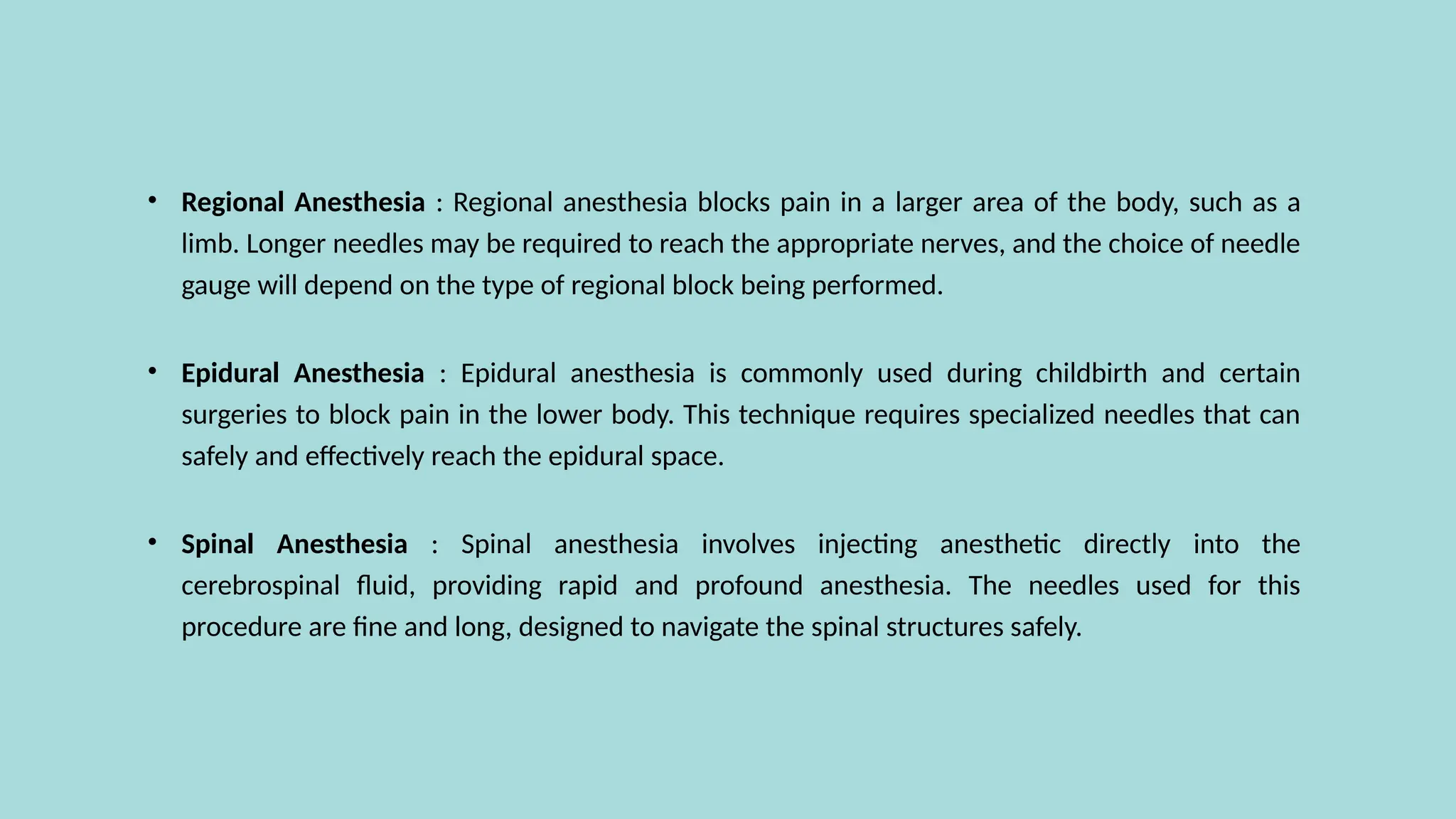 The Complete Guide to Selecting the Best Anaesthetic Needle | PPT