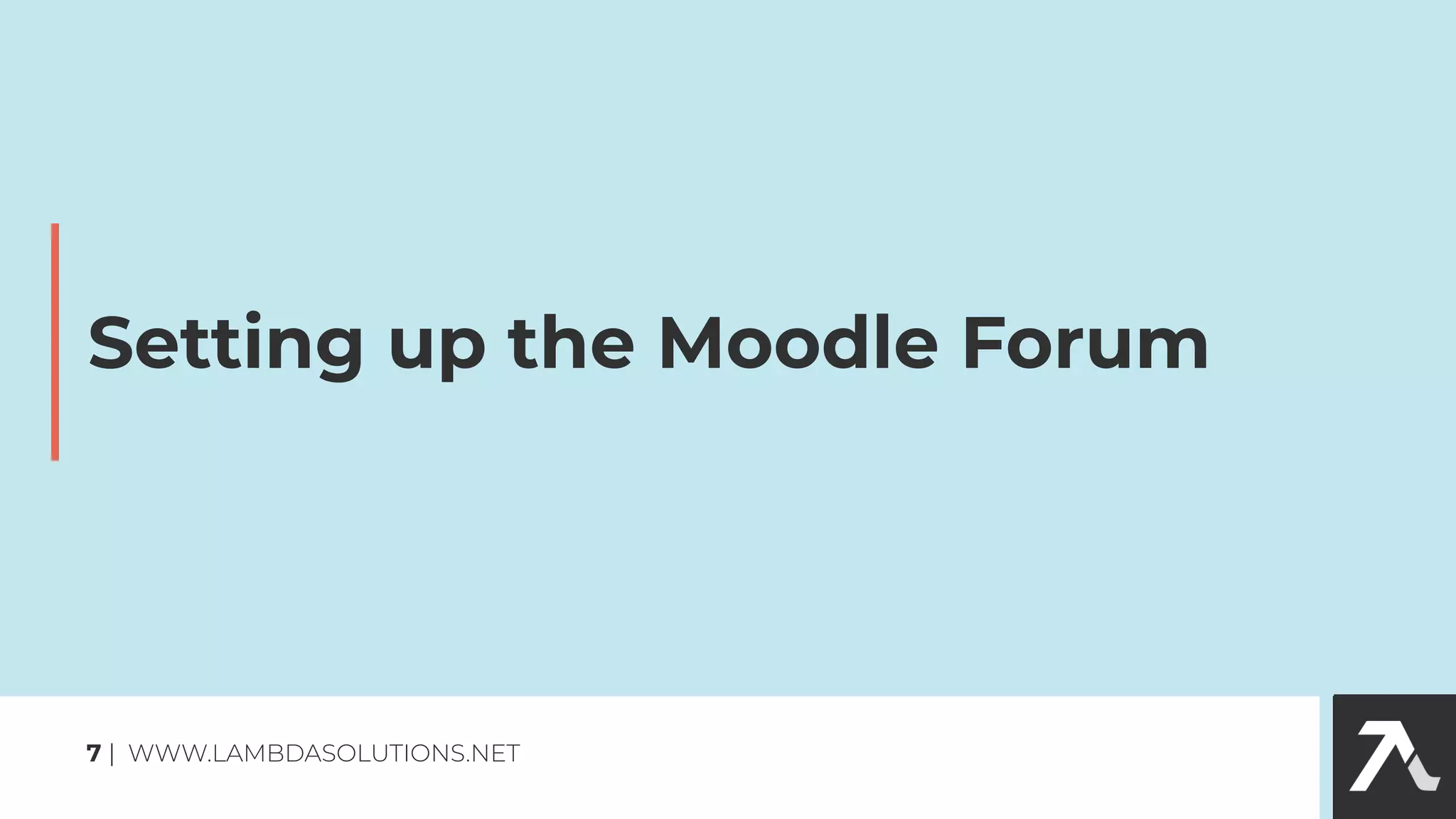 The Ultimate Guide To Creating & Managing Moodle Forums For eLearning ...