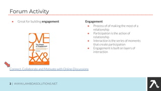 The Ultimate Guide To Creating & Managing Moodle Forums For eLearning ...