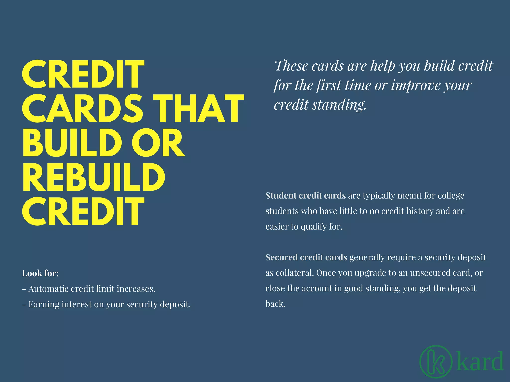 The Ultimate Guide to Credit Cards - Kard | PDF