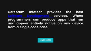 The Ultimate Guide to Cross Platform App Development Framework in 2023 | PPTX