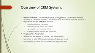 The Ultimate Guide to Custom CRM Development.pptx