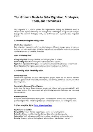 The Ultimate Guide to Data Migration Strategies, Tools, and Techniques.docx