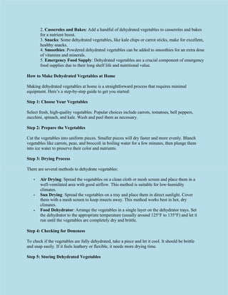 The Ultimate Guide to Dehydrated Vegetables.ppt