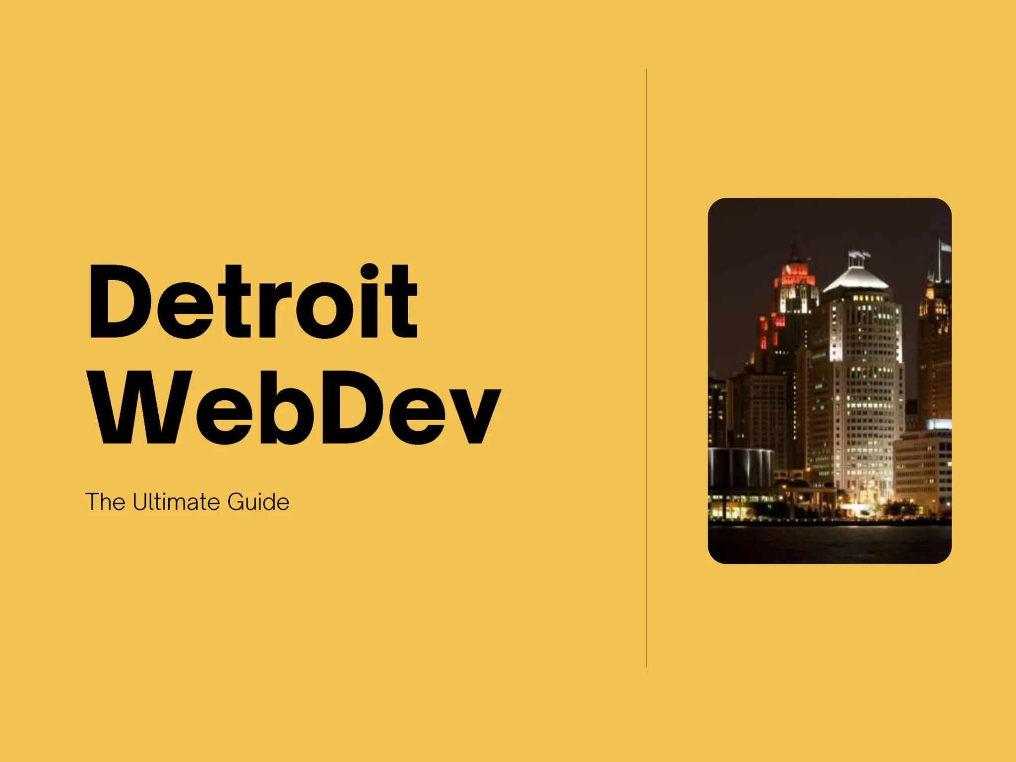 The Ultimate Guide to Detroit Website Development.pptx