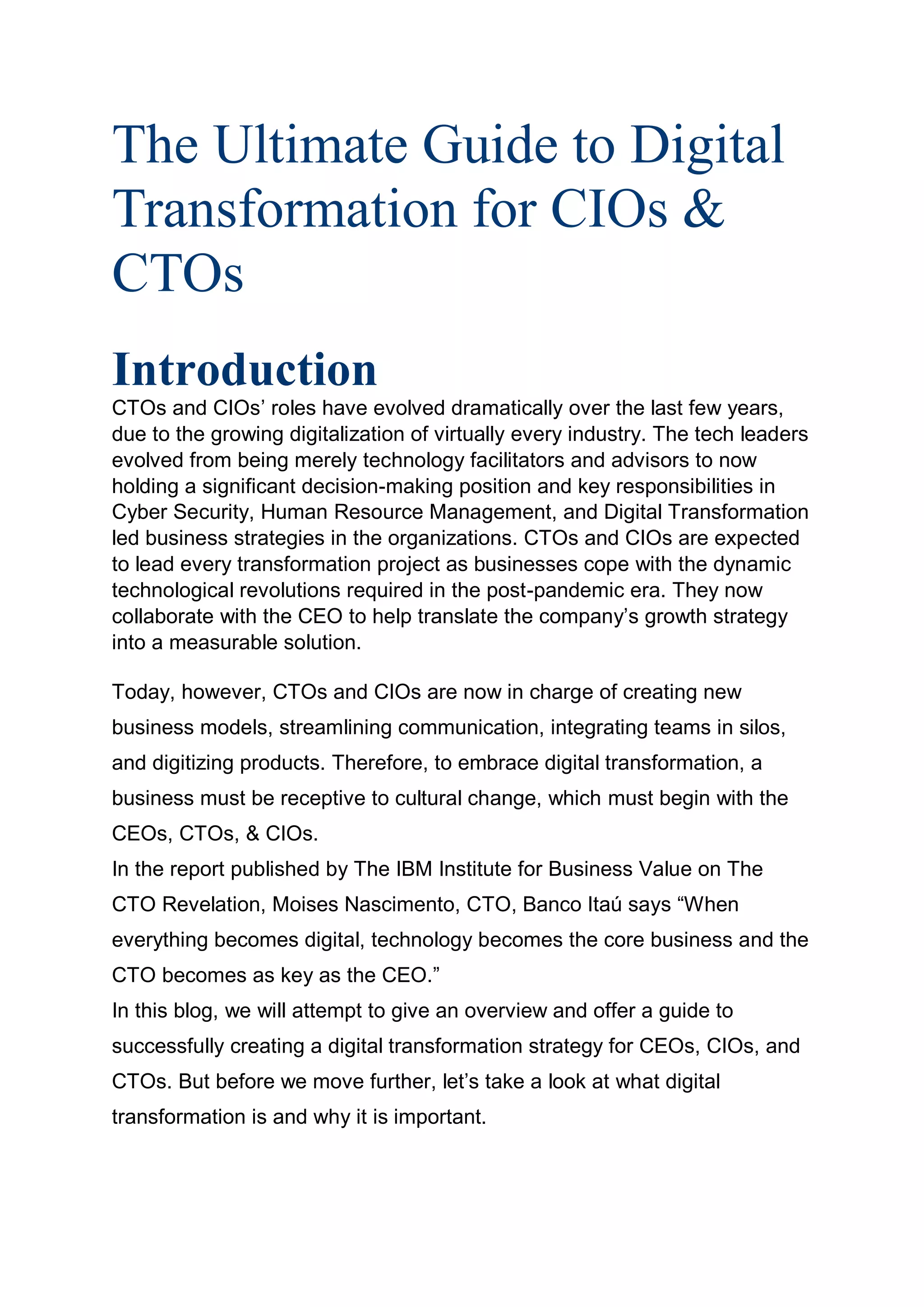 The Ultimate Guide to Digital Transformation for CIOs.pdf