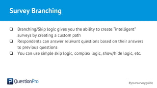 Webinar - The Ultimate Guide to Effective Online Surveys | PDF