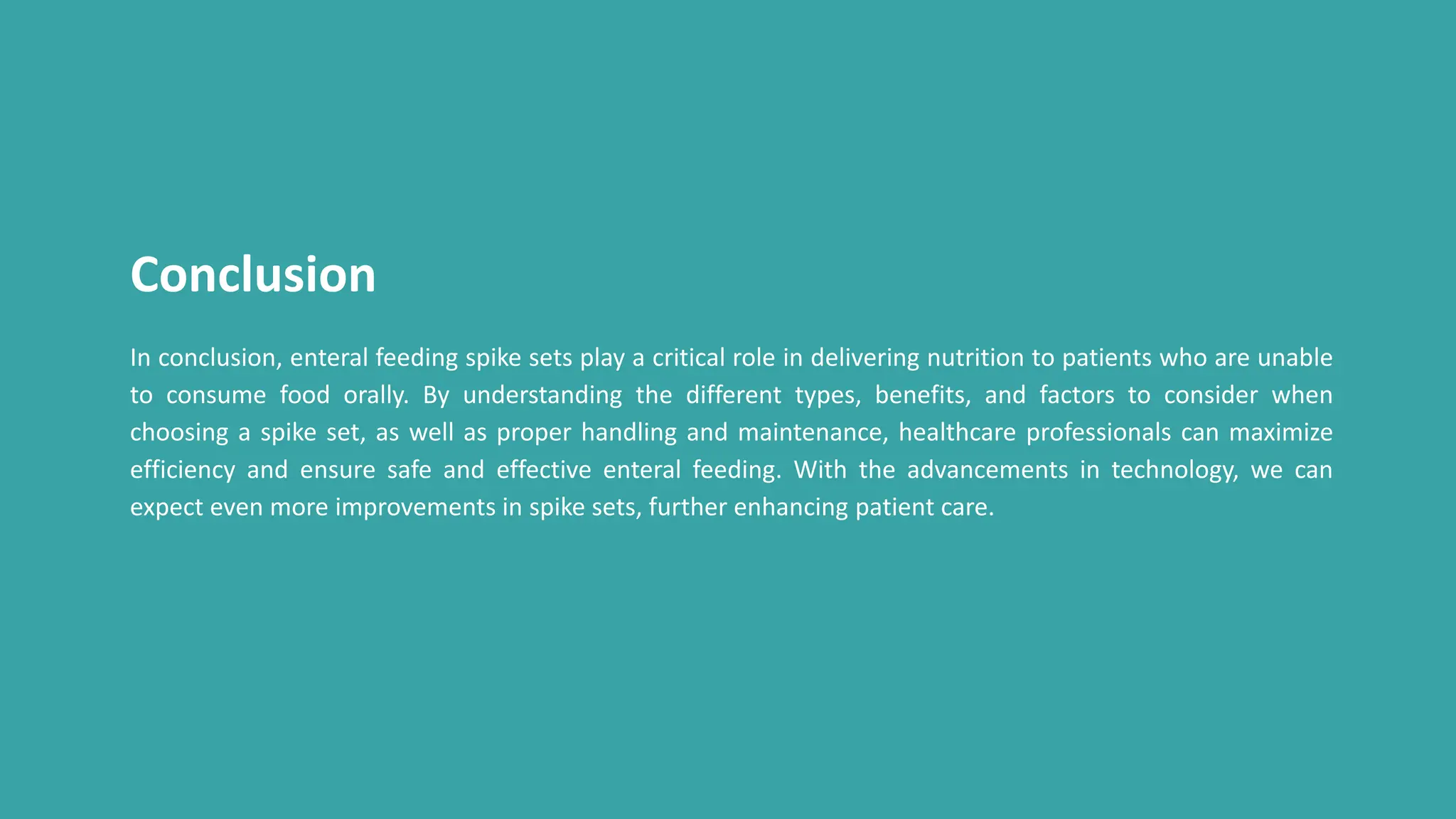 Enteral Feeding Spike Sets: Complete Guide | PPTX