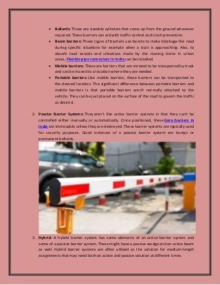 The Ultimate Guide to Gate Barrier Systems