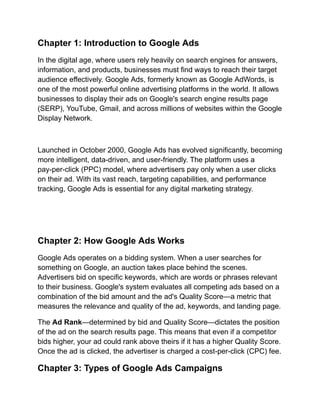 The Ultimate Guide to Google Ads.pdf dek | PDF