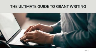The Ultimate Guide to Grant Writing.pptx