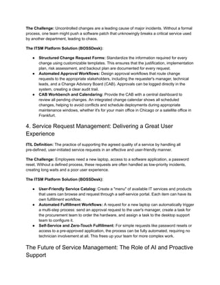 The Ultimate Guide to Implementing an ITIL 4 Framework with a Modern ...
