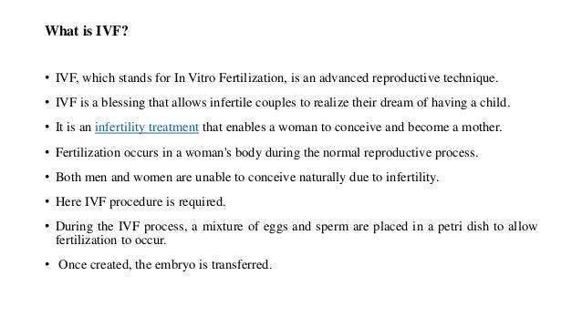 The Ultimate Guide to In Vitro Fertilization (IVF) | PPT