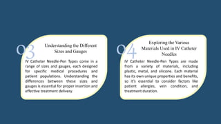 IV Catheter Needle-Pen Type Ultimate Guide | PPTX